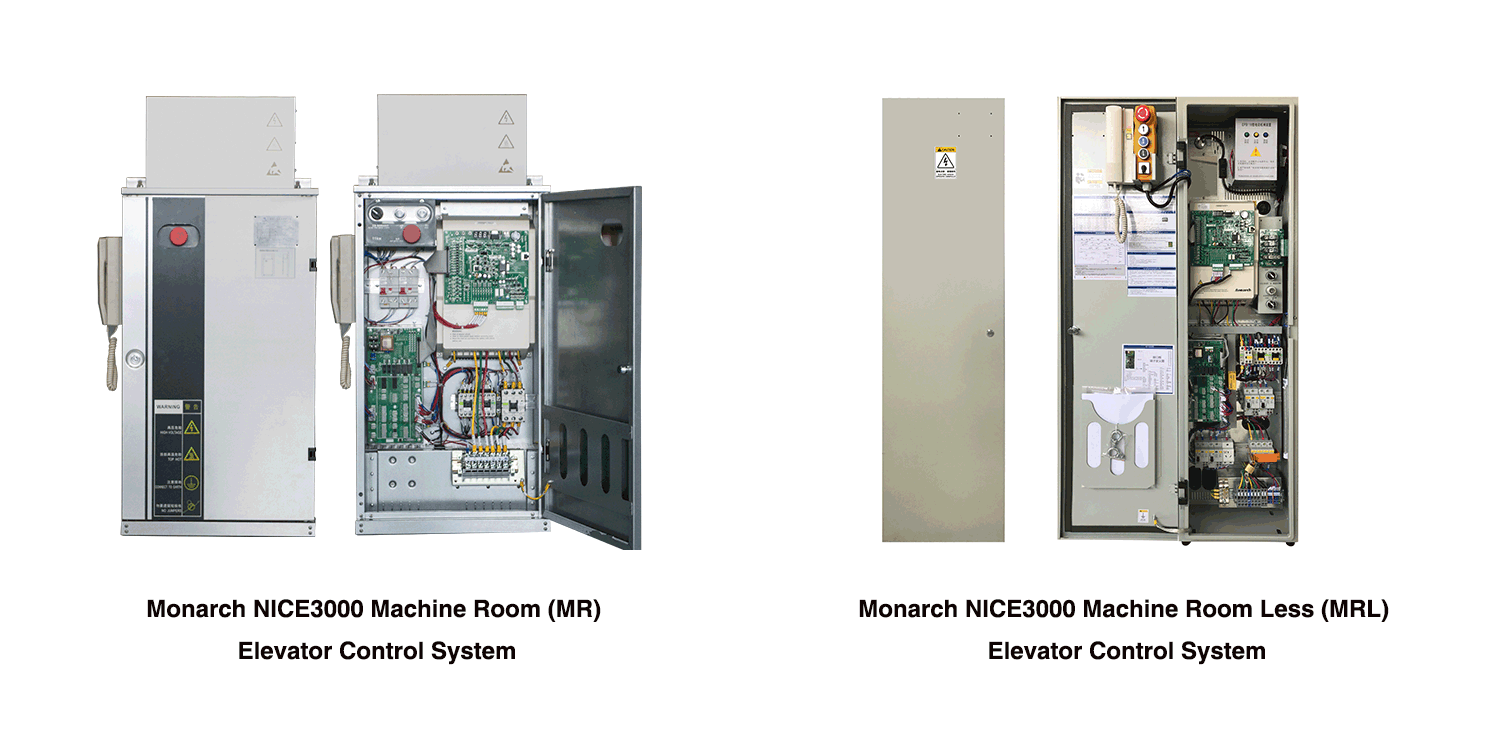 Monarch NICE3000 Machine Room (MR)Elevator Control